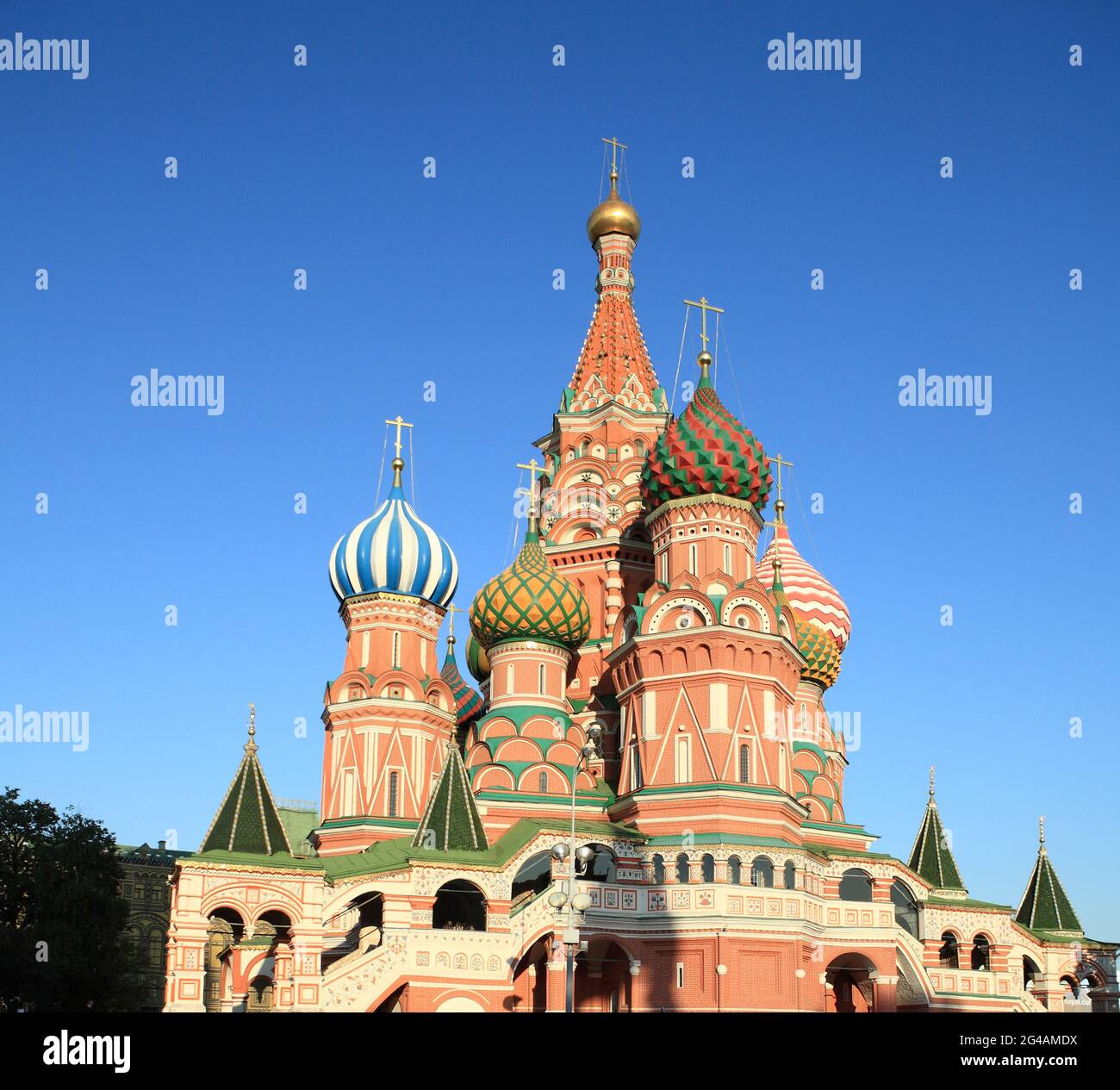 blessed Basil cathedral at day Stock Photo - Alamy