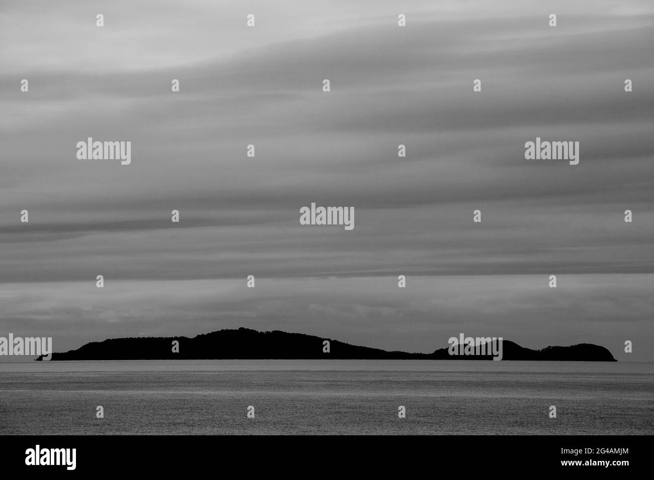 Snapper island at the mouth of the daintree river in far north ...