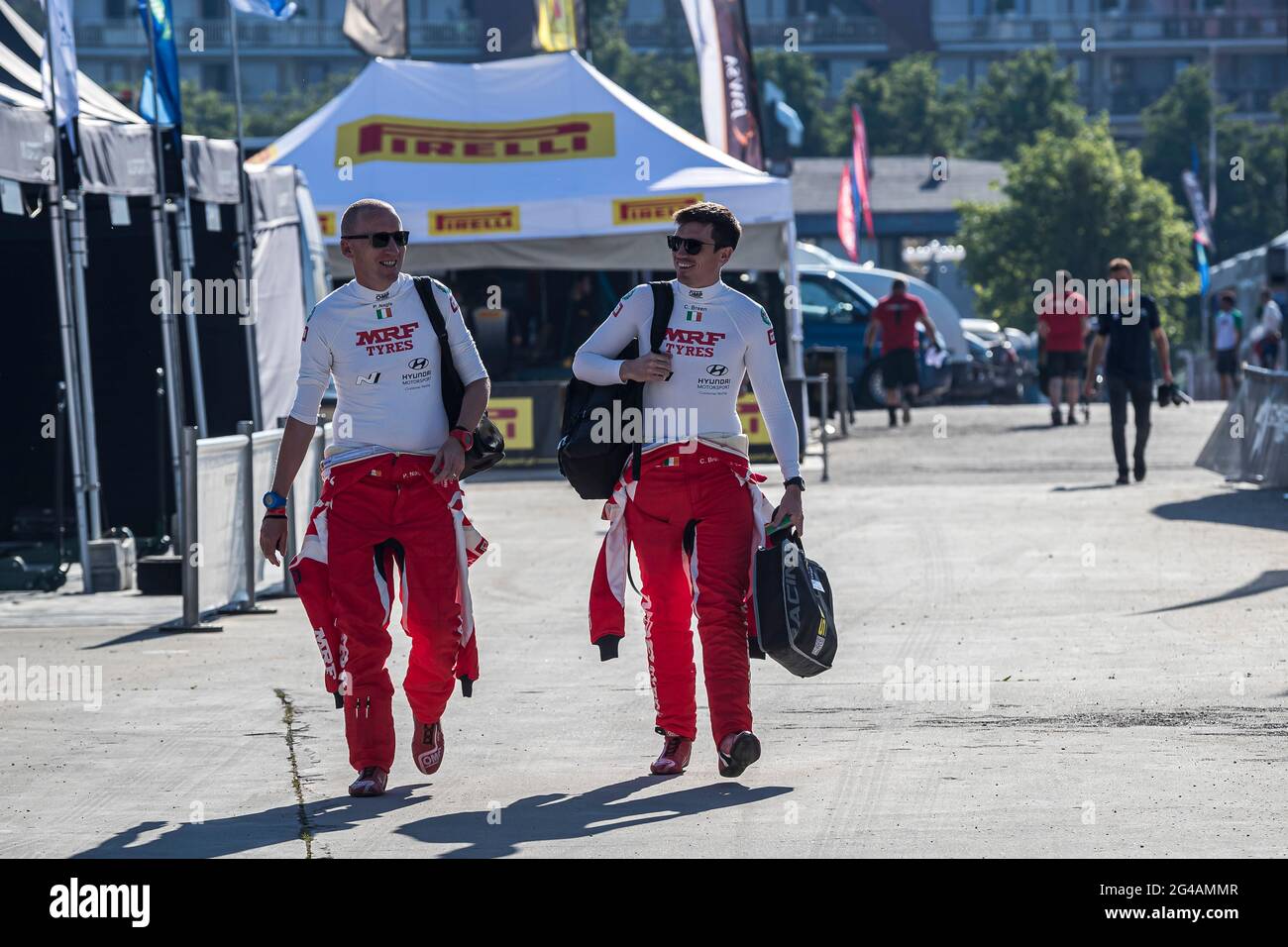 Mrf rally team hi-res stock photography and images - Alamy