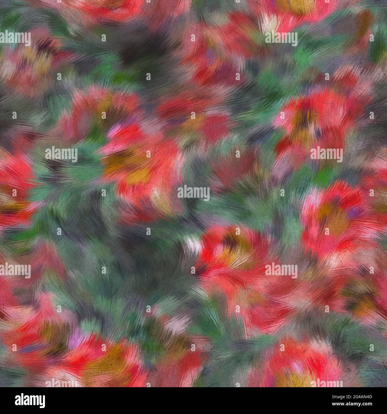 Seamless faux digital painted floral pattern print Stock Photo - Alamy