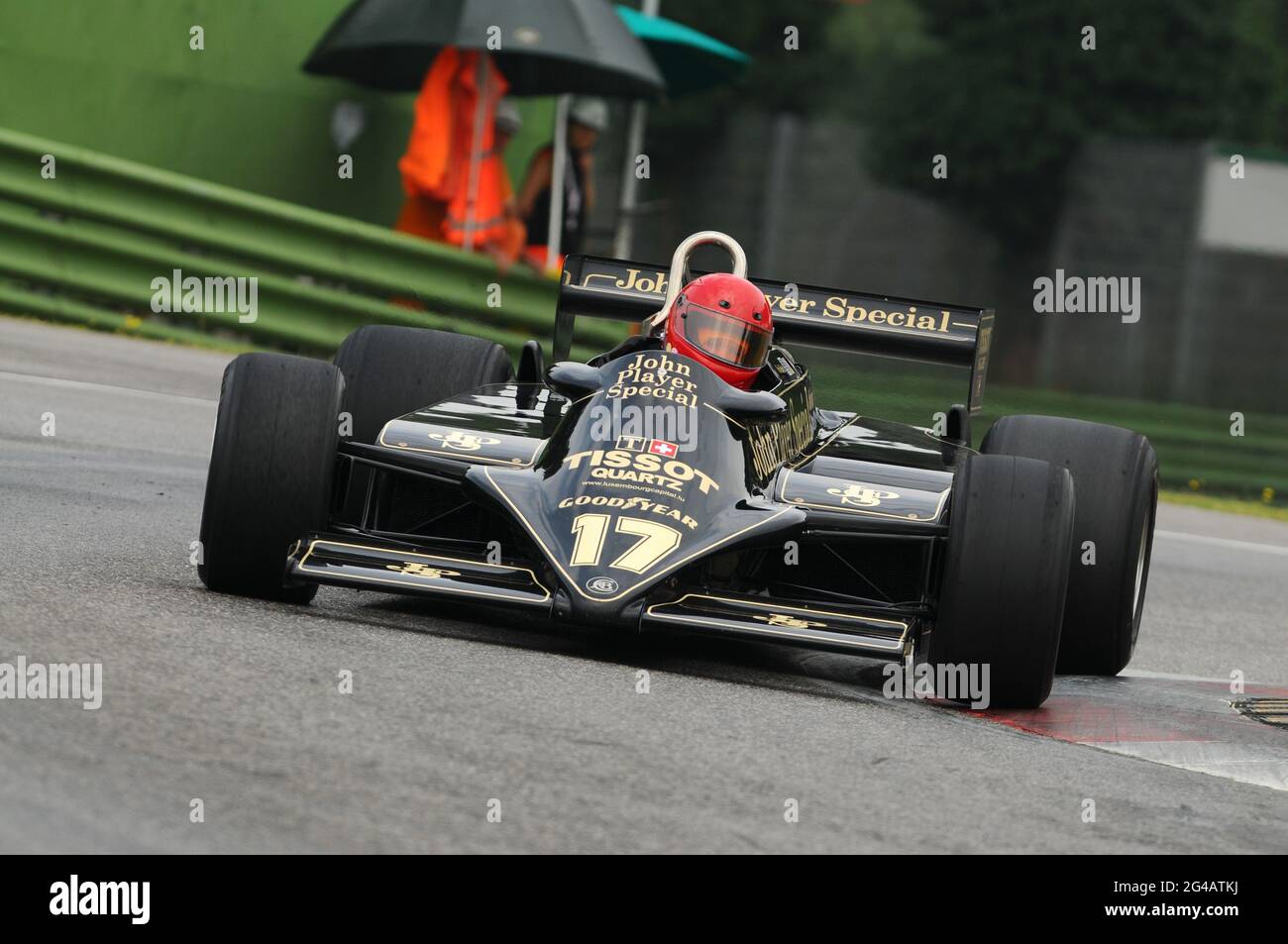 F1 lotus elio de angelis hi-res stock photography and images - Alamy