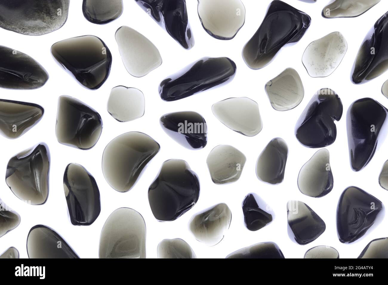 Obsidian pebbles hi-res stock photography and images - Alamy
