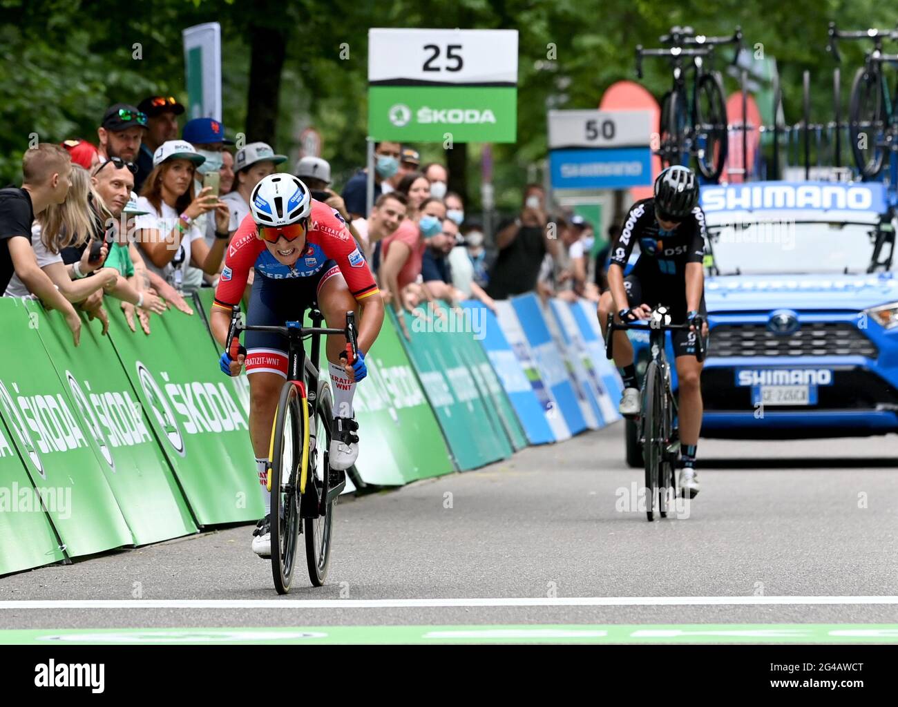 Stuttgart, Germany. 20th June, 2021. Cycling: German championship, road ...