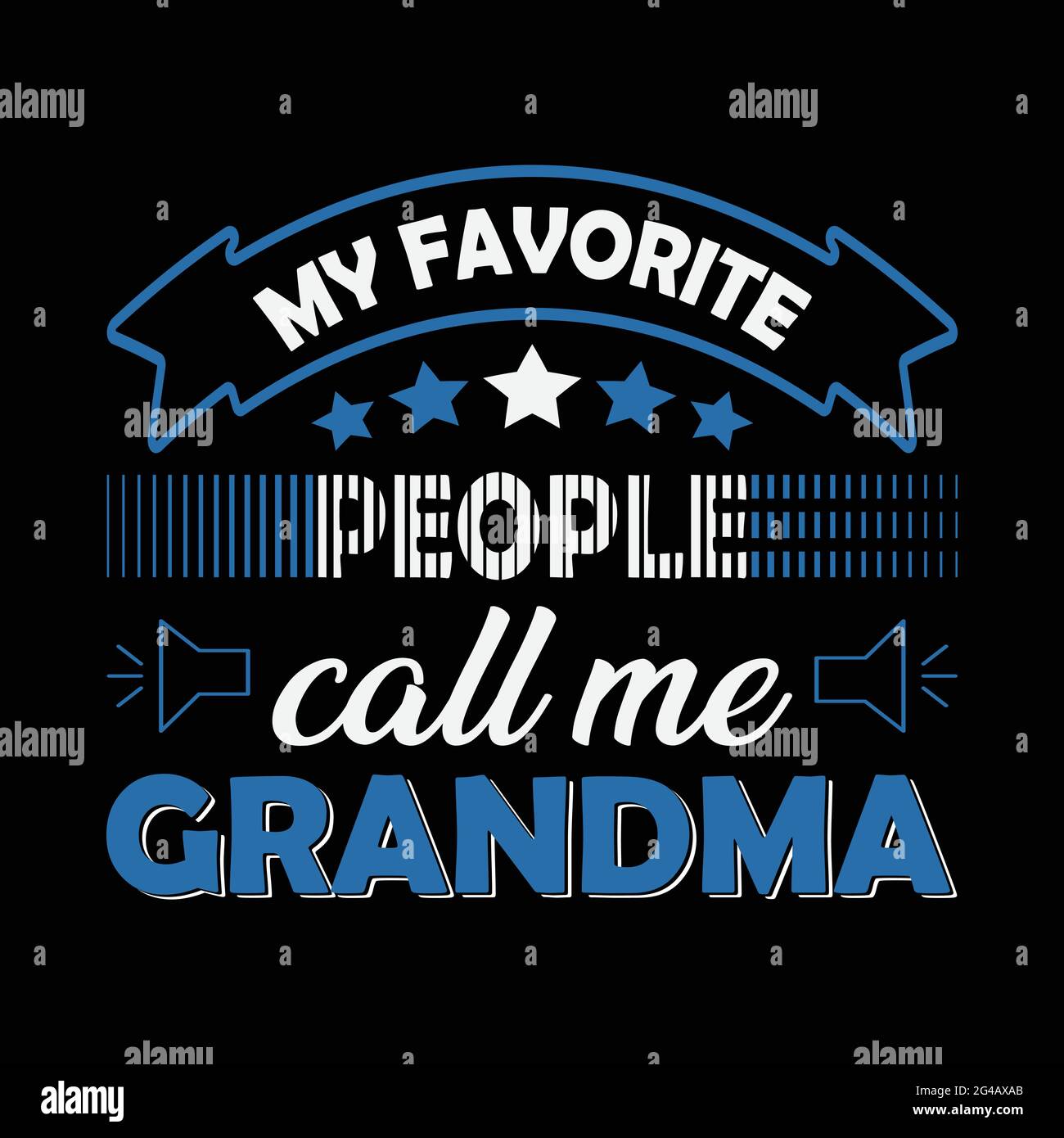 Grandma Stock Vector Images - Alamy