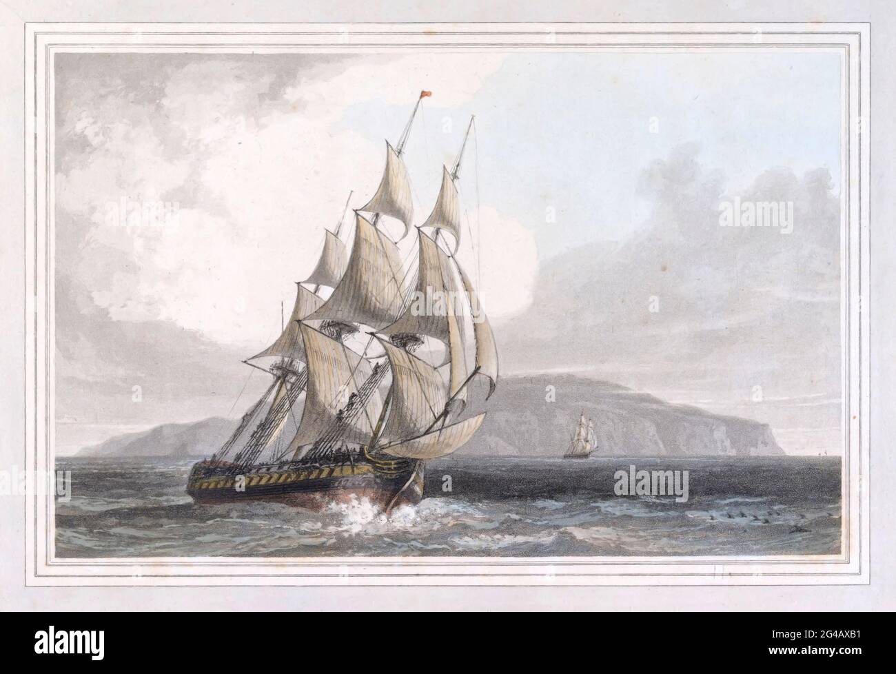 On receding from Madeira, the island appears but one mountain ...