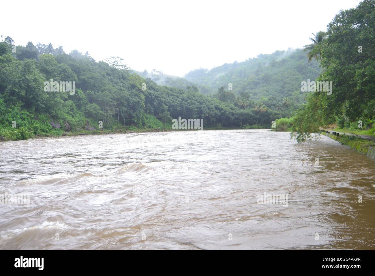 River overflowing in kerala hi-res stock photography and images - Alamy