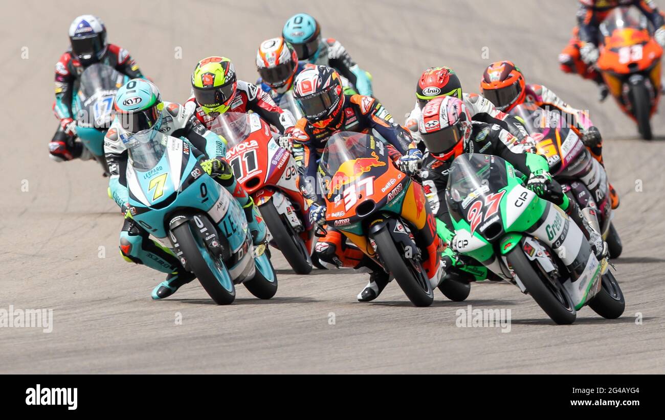 Hohenstein Ernstthal, Germany. 20th June, 2021. Motorsport/Motorcycle ...