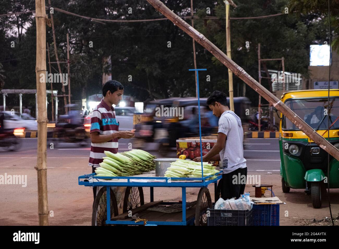 Street food india odisha hi-res stock photography and images - Alamy
