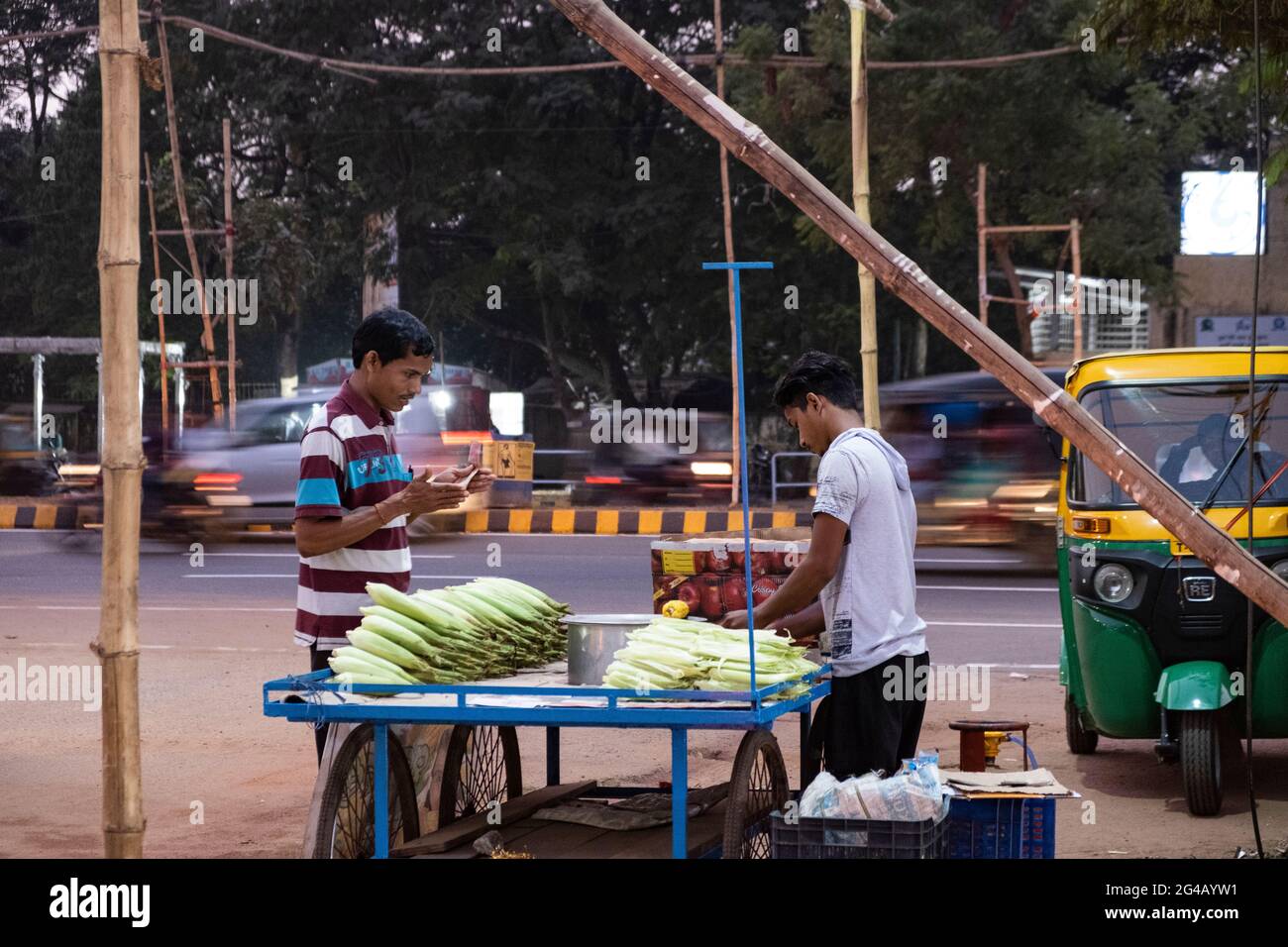 Street food india odisha hi-res stock photography and images - Alamy