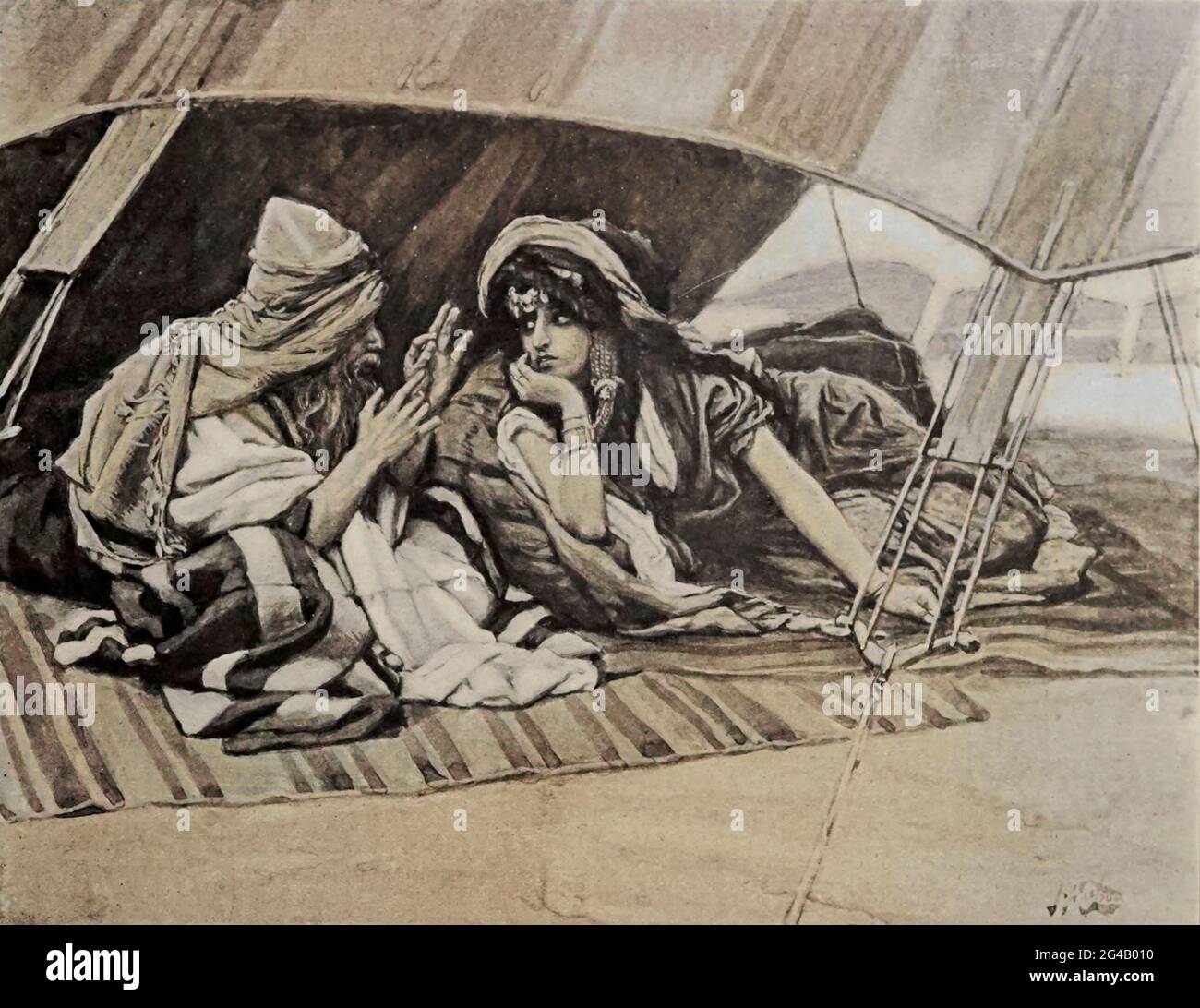 Abraham bible sarai hi-res stock photography and images - Alamy