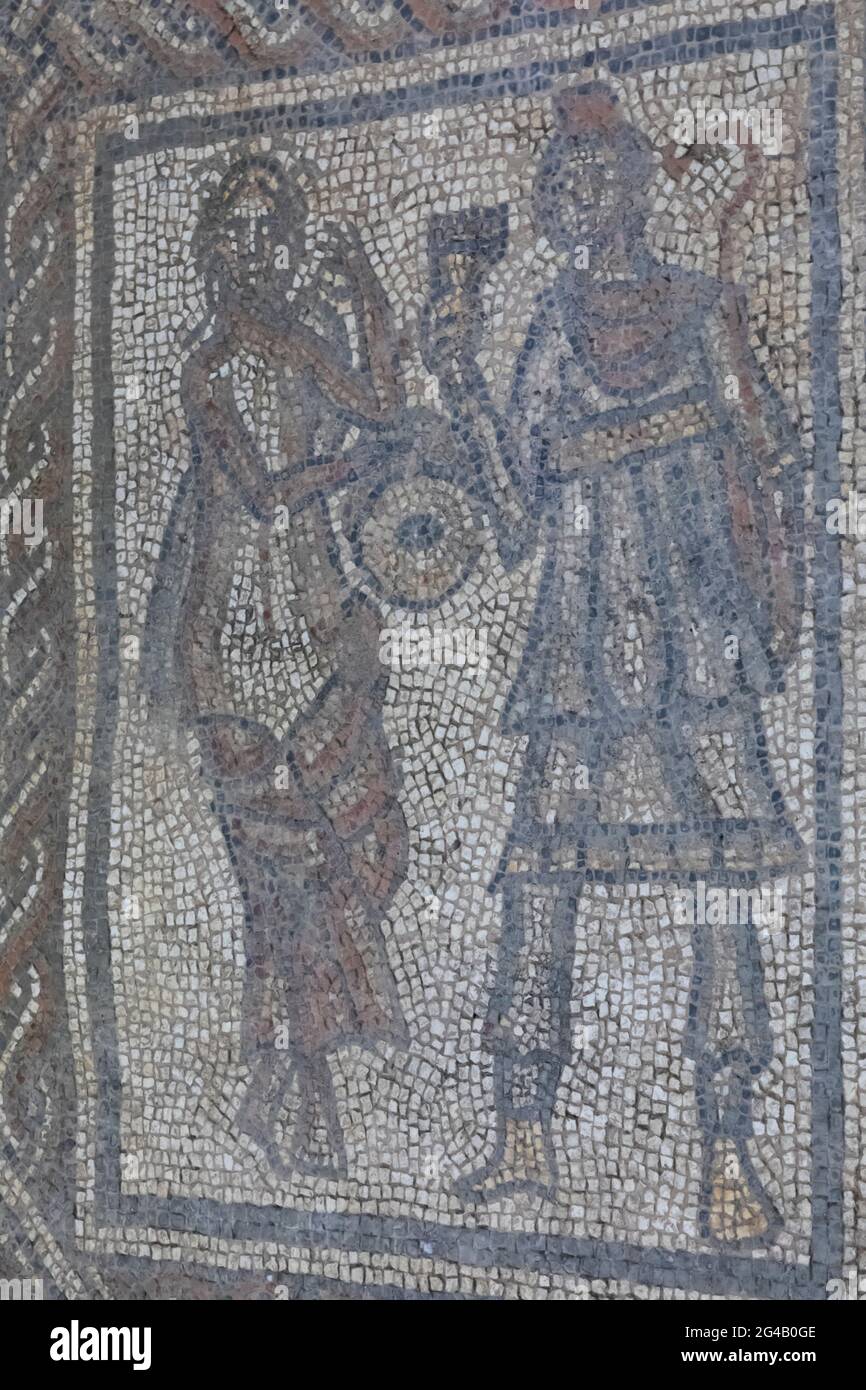 Roman mosaic medusa hi-res stock photography and images - Alamy