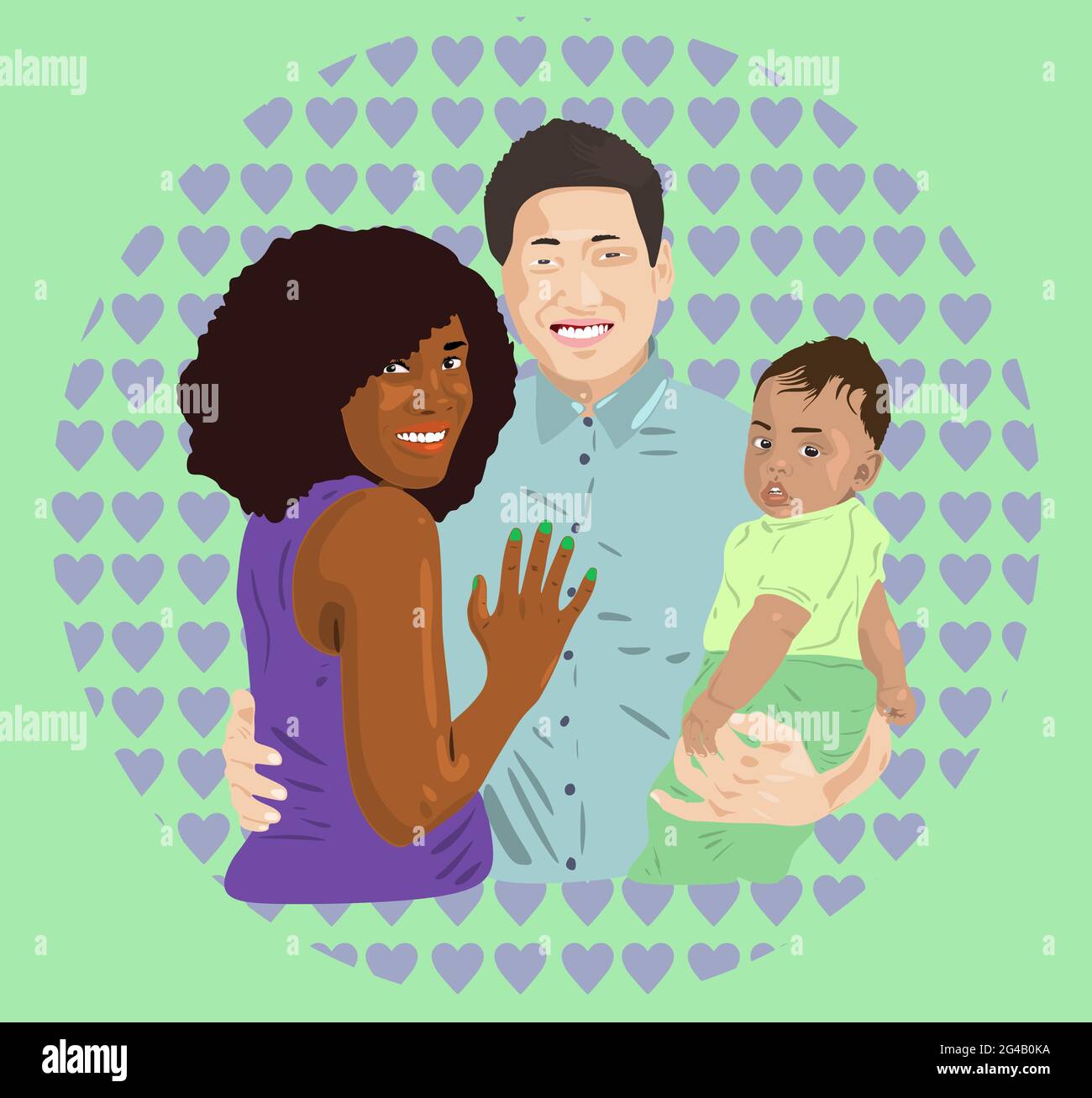 Small Family Happy Family