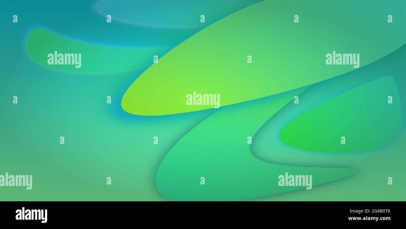 green background with 3d graphics is very relevant Stock Photo - Alamy