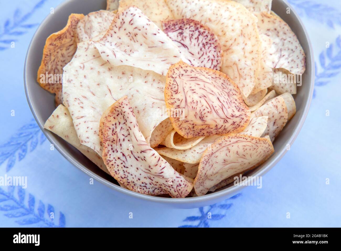 Hawaiian Taro Chips Stock Photo - Alamy