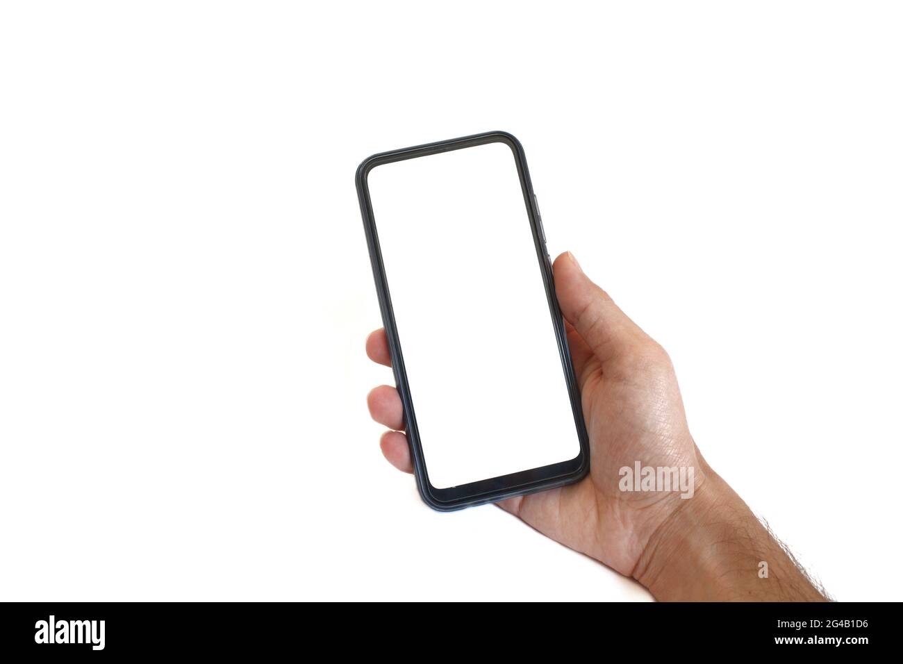 Blank mockup vertical advertising Cut Out Stock Images & Pictures - Alamy