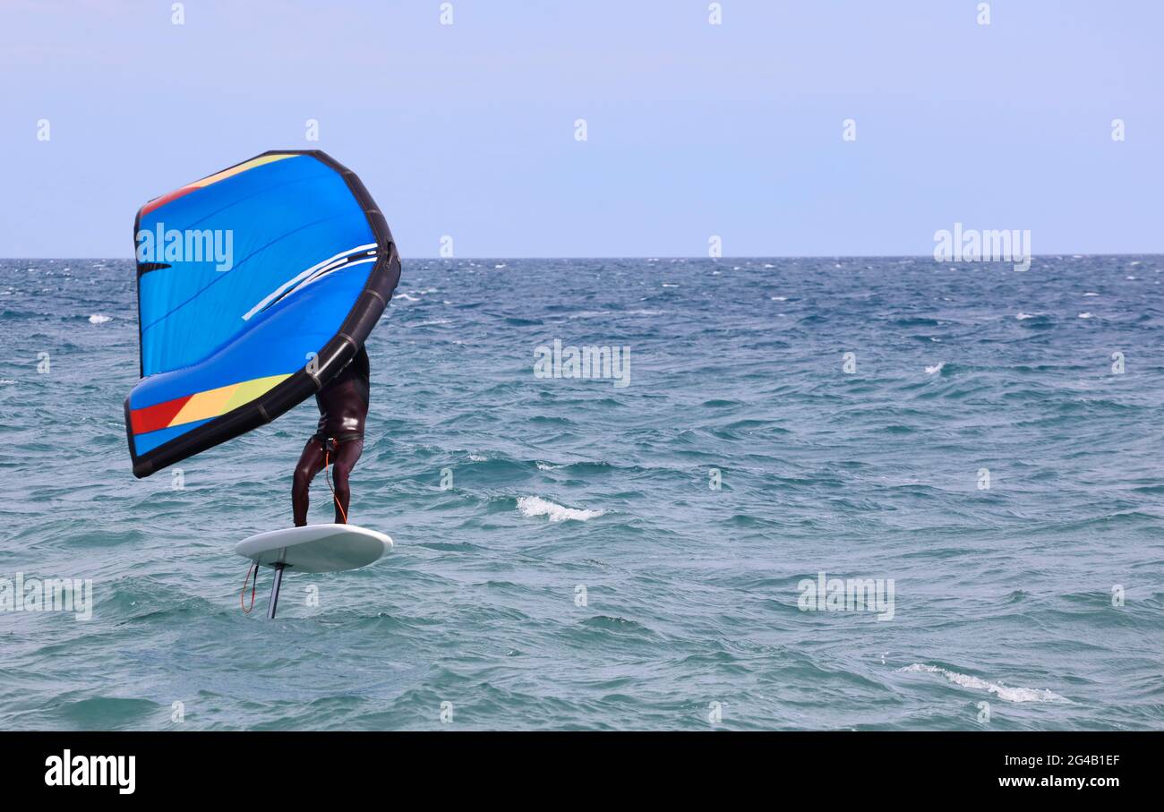 Windsurf foil hi-res stock photography and images - Alamy