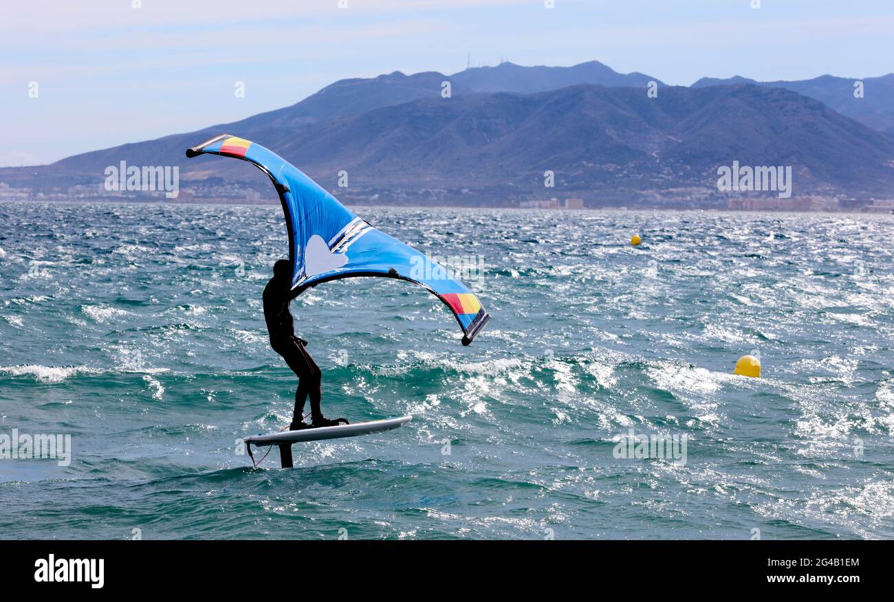 Foil board surf hi-res stock photography and images - Alamy
