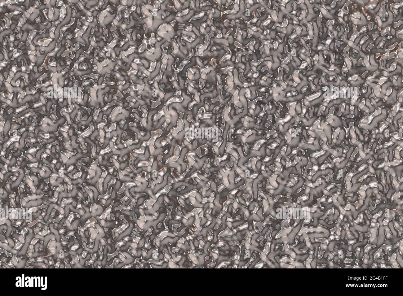 artistic red reflecting liquid polished steel computer graphic ...