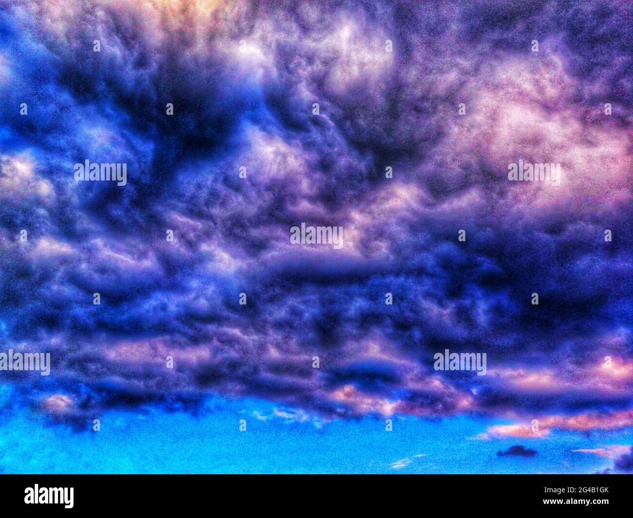 Unusual cloud photo created in Photoshop Stock Photo - Alamy