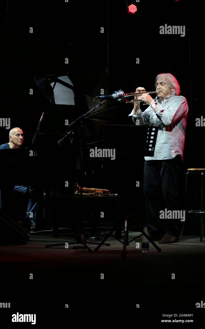 Danilo Rea and Enrico Rava Duo at the Casa del Jazz in Rome. Tonight ...