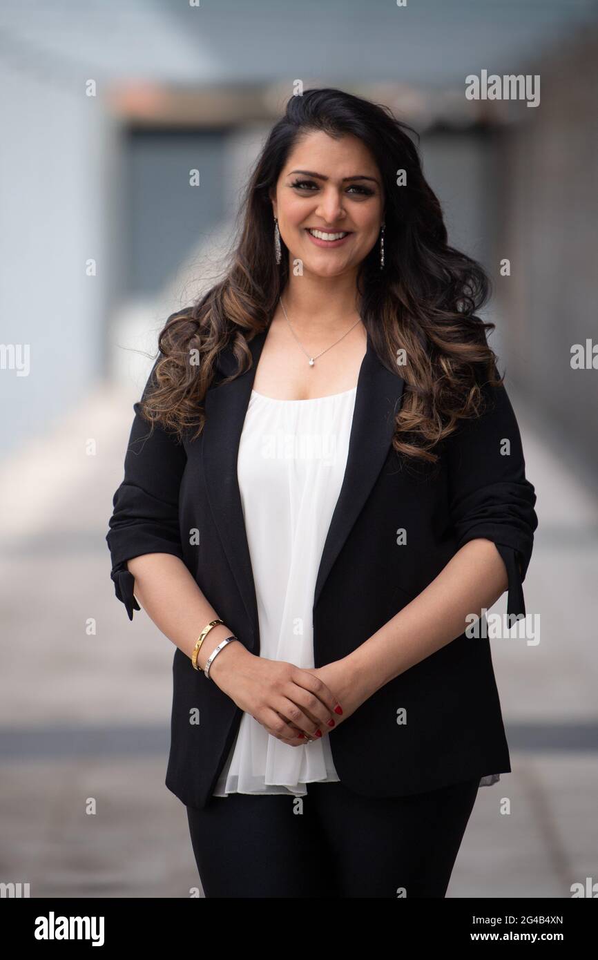 CARDIFF, WALES - MAY 12: Natasha Asghar, Member of the Senedd for South ...