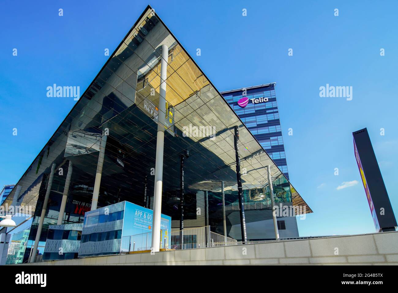 Westfield Mall of Scandinavia. New shopping mall located in Solna ...