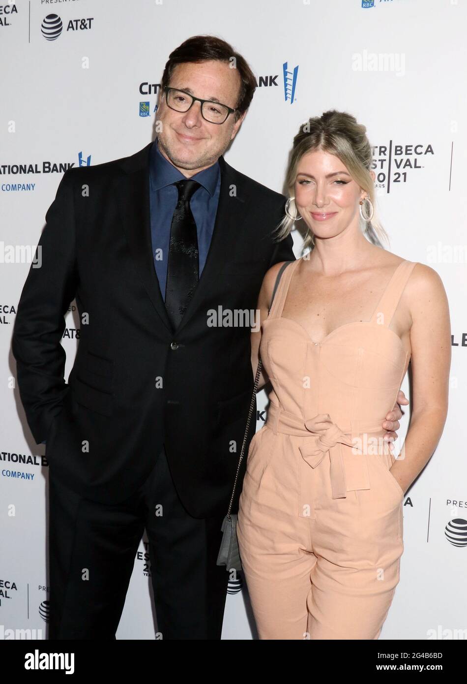 NEW YORK, NY- JUNE 19: Bob Saget, Kelly Rizzo at the Tribeca Film ...