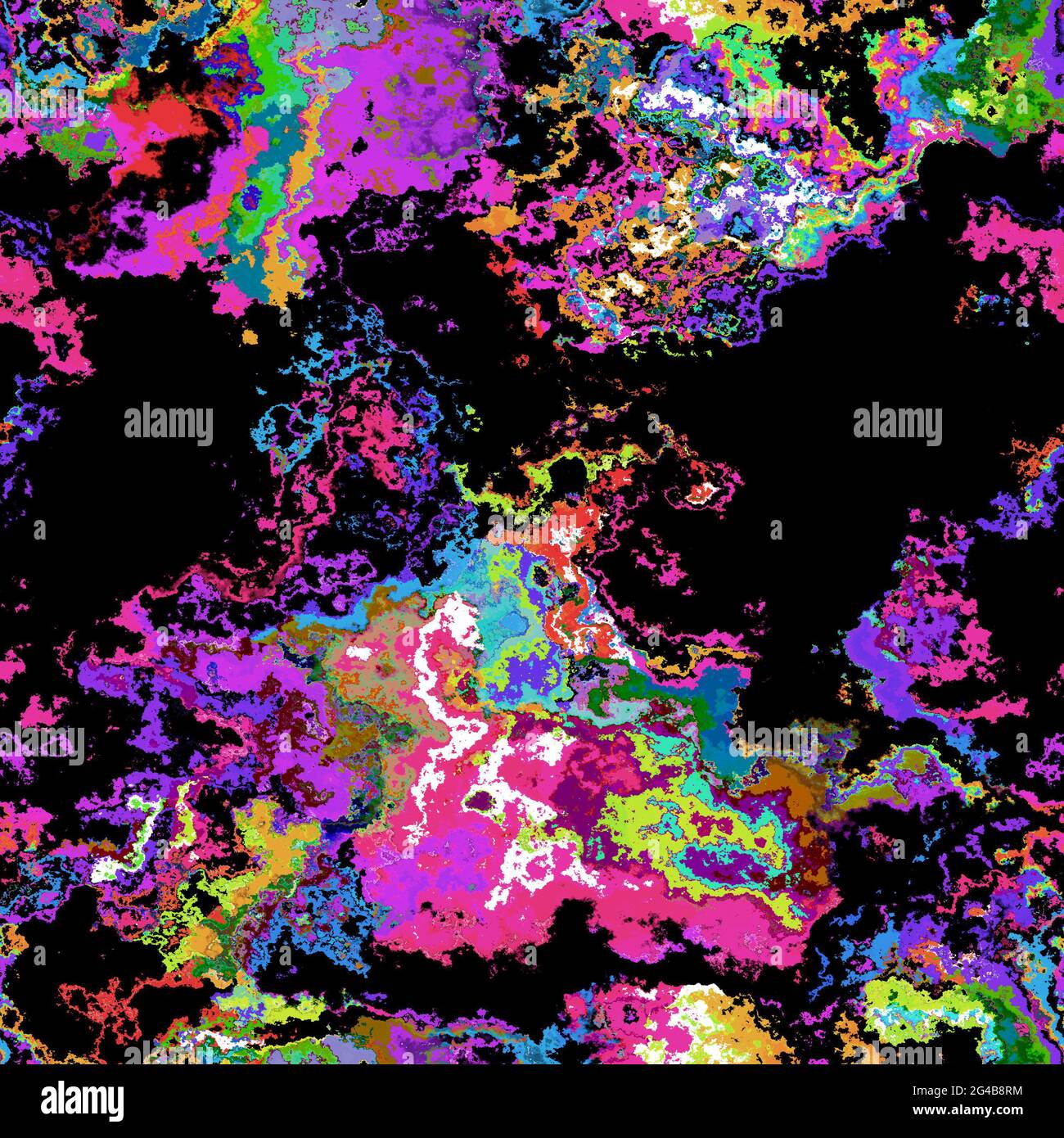 Abstract liquid paint texture, digital rainbow colors background Stock ...