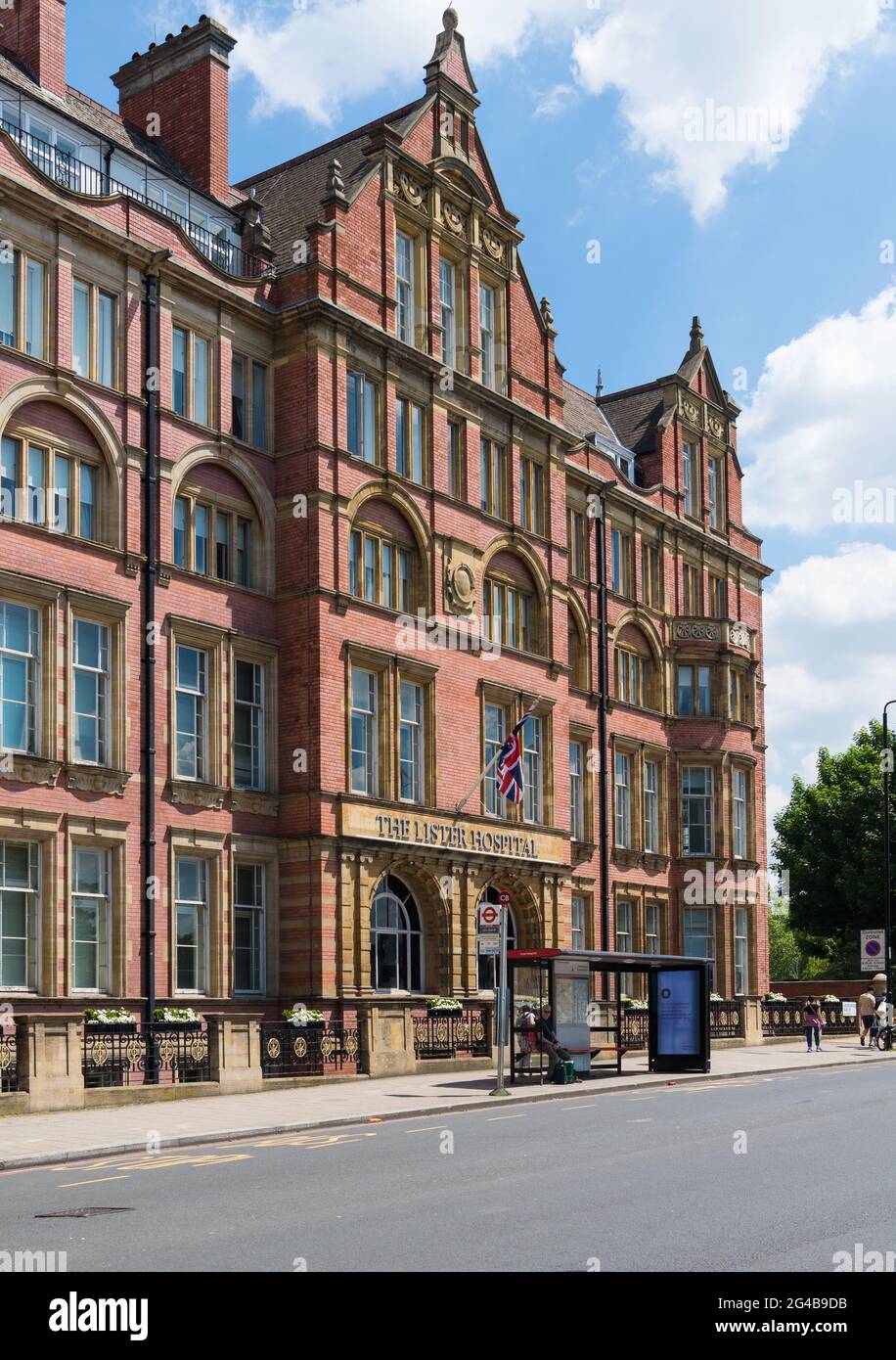 The Lister Hospital on Chelsea Bridge Road, London, England, UK Stock ...