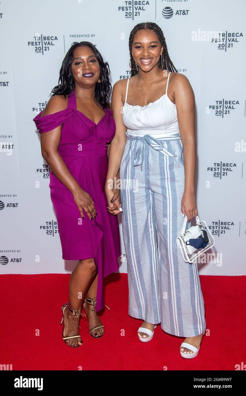 New York, United States. 19th June, 2021. Michelle Wilson and Chandler ...