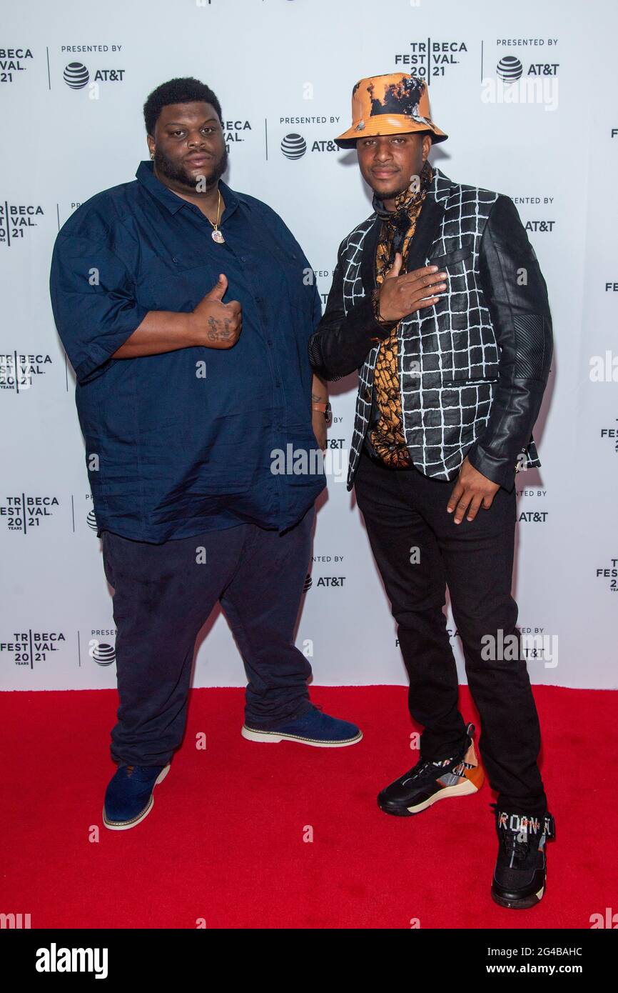 Johnny "Boogotti" Hopkins and Jade Yorker attend the Clean Premiere ...