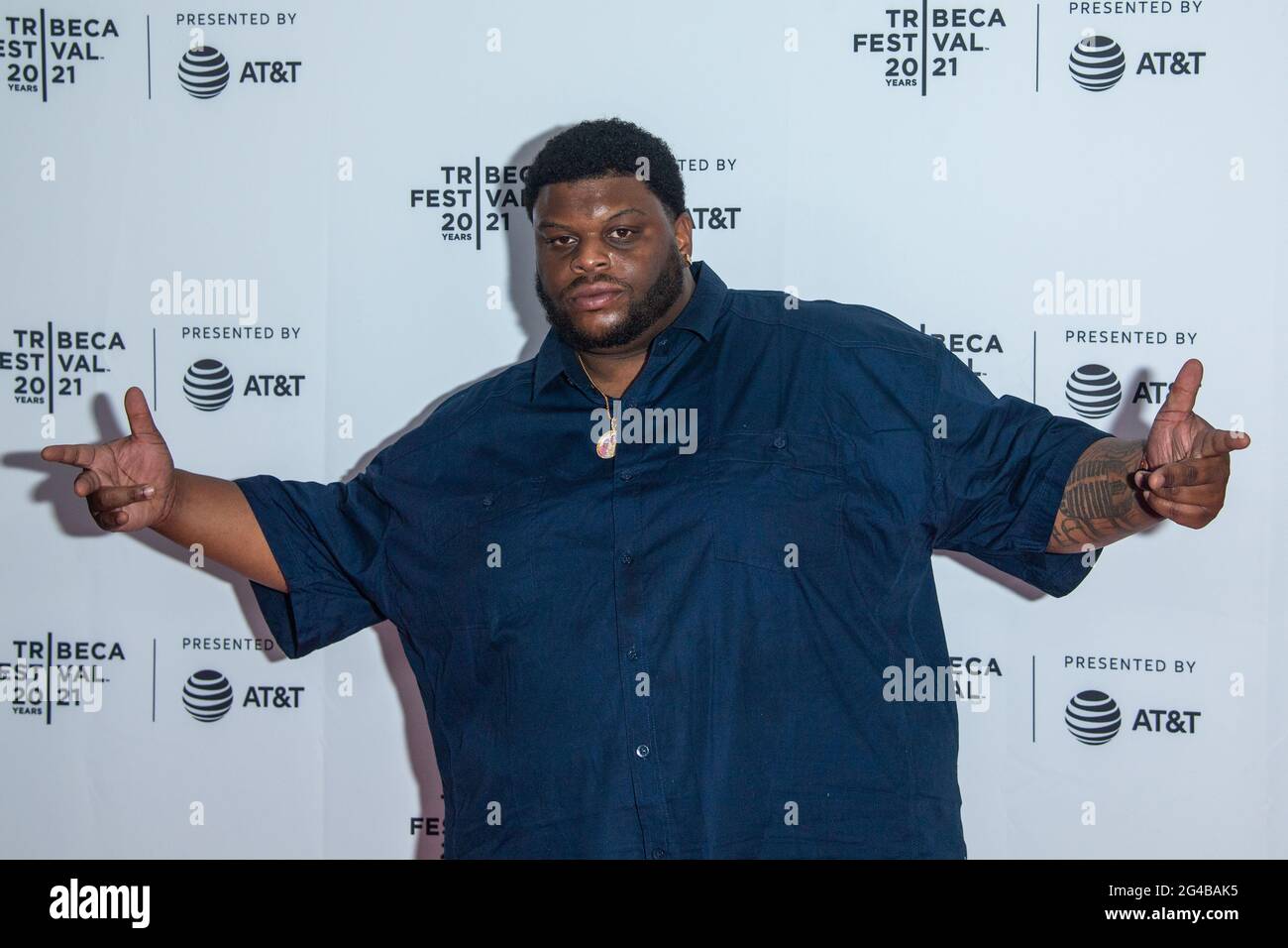 Johnny "Boogotti" Hopkins attends the Clean Premiere during the 2021 ...