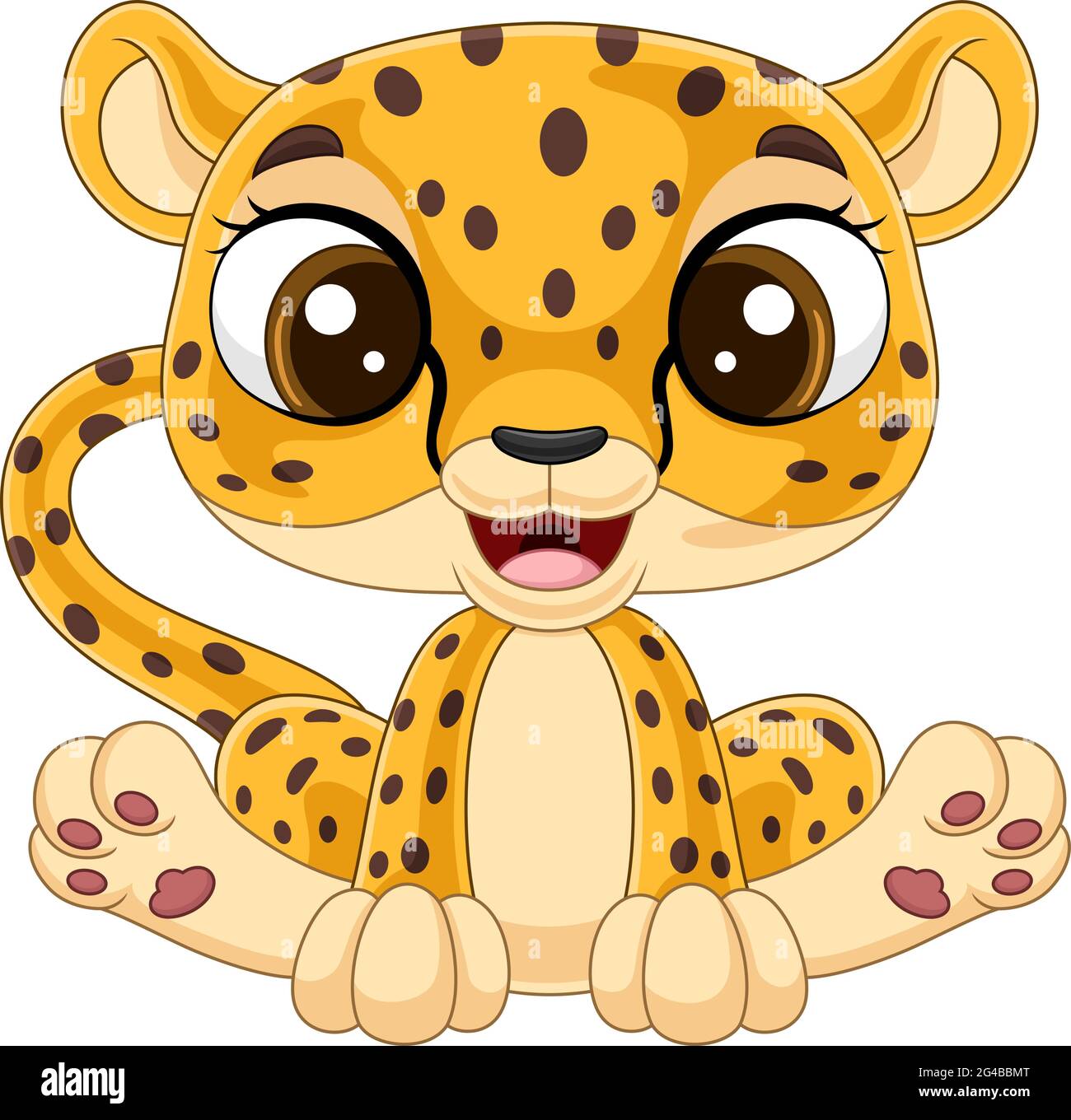 Baby Leopard Cartoon