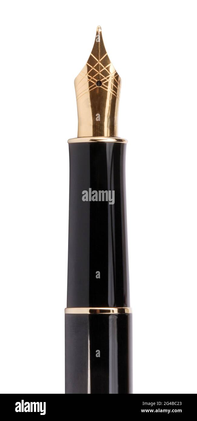 fountain pen isolated Stock Photo - Alamy