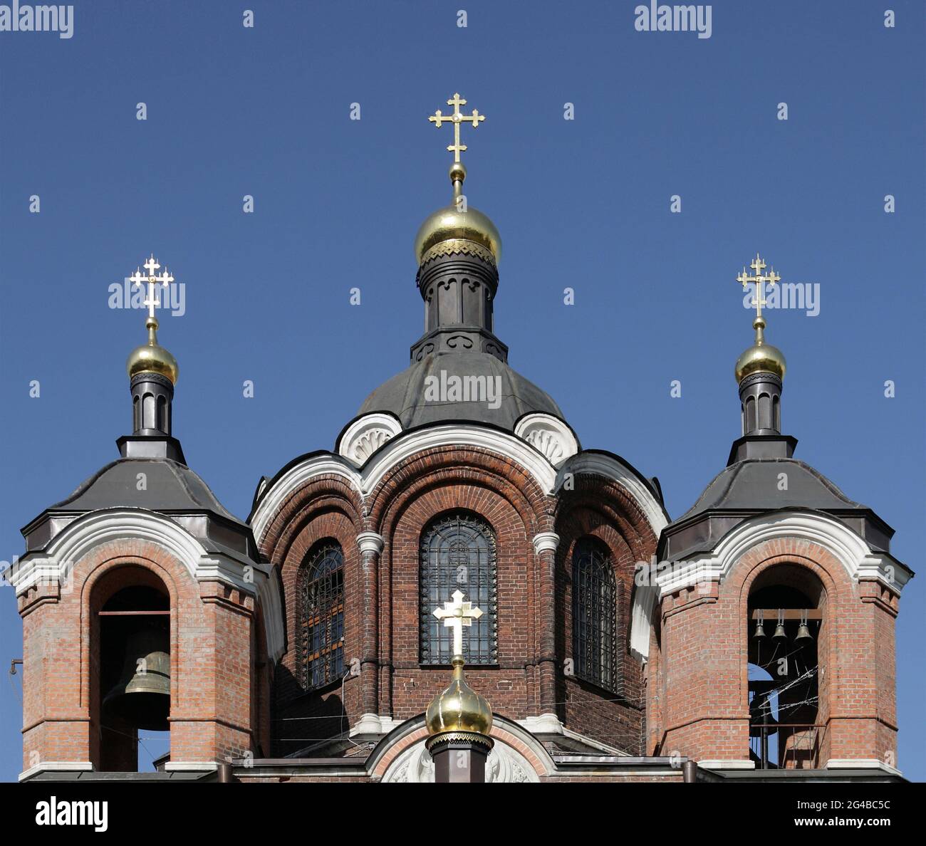 church in the daytime on sky background Stock Photo - Alamy