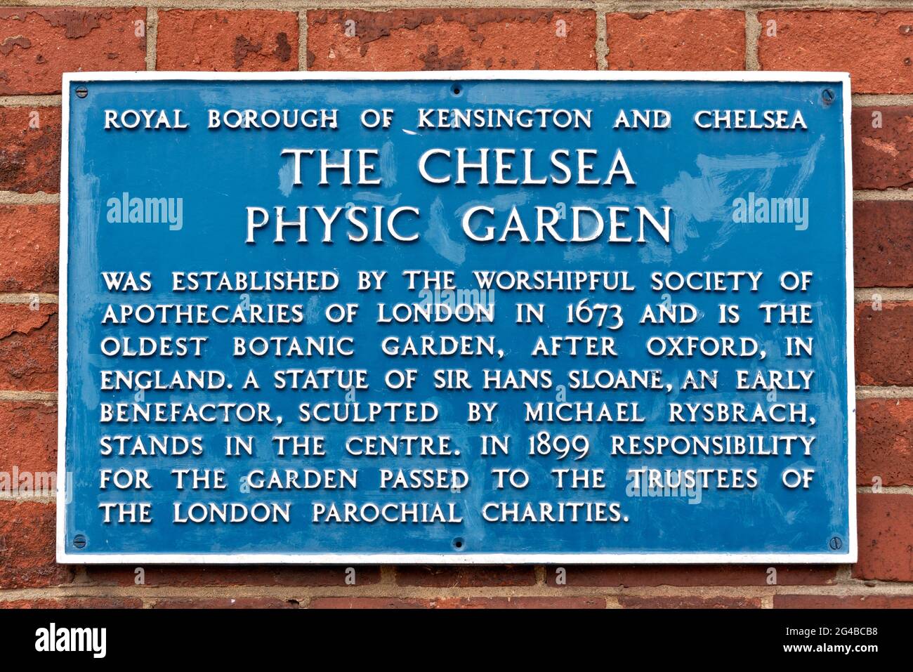 Garden Chelsea High Resolution Stock Photography and Images - Alamy