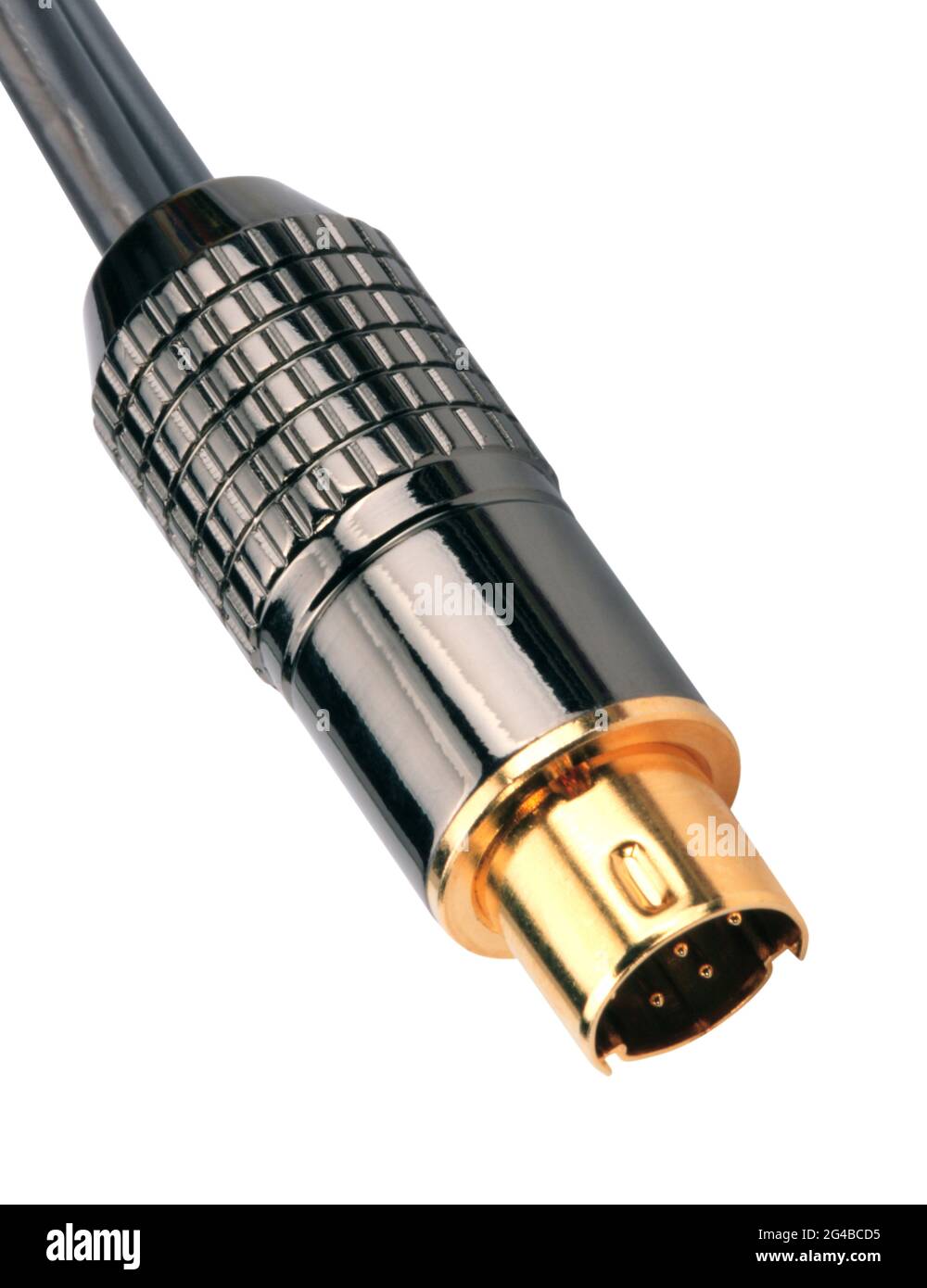 Male Plug Connector Isolated Stock Photo - Alamy