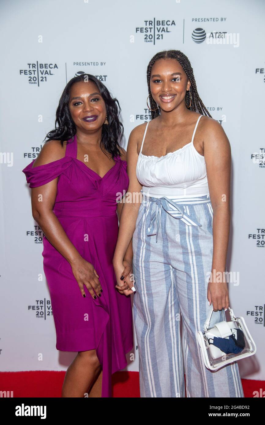 New York, United States. 19th June, 2021. Michelle Wilson and Chandler ...