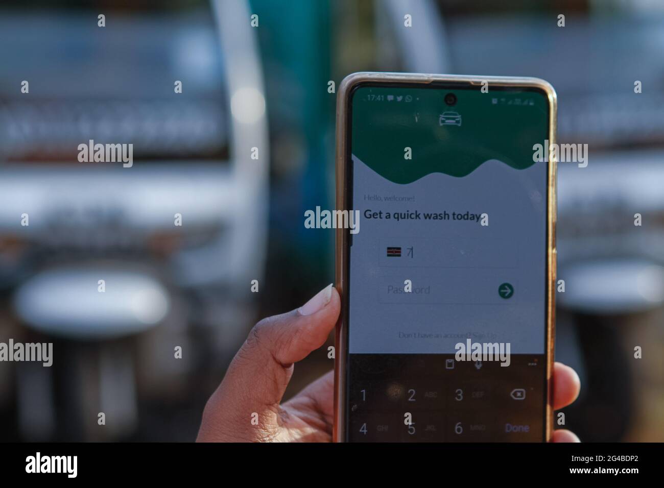 June 18, 2021, Nairobi, Kiambu County, Kenya: One of the founders of ...
