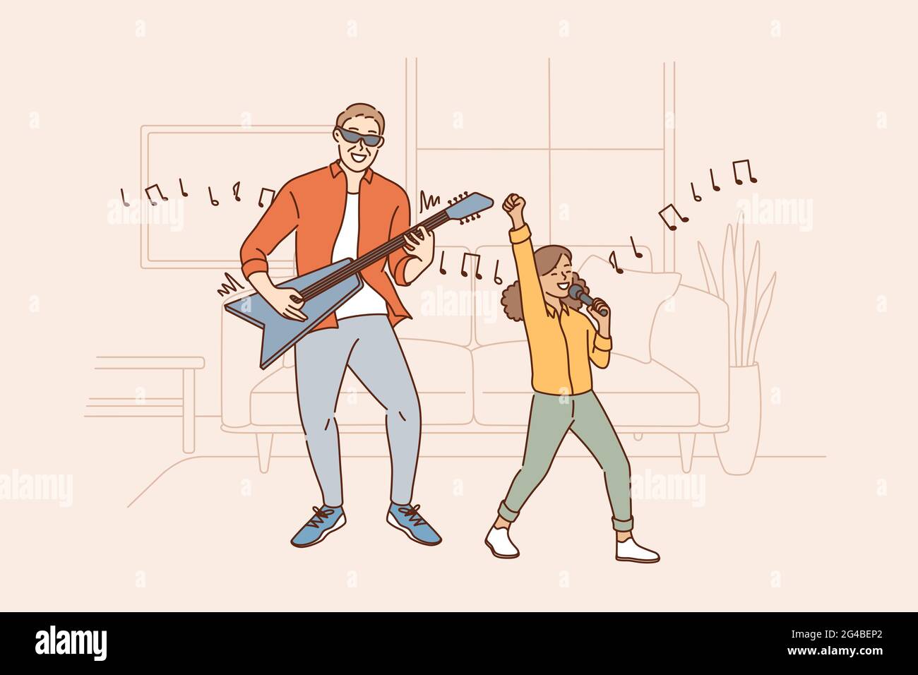 Entertainment and activities with children concept. Smiling positive ...