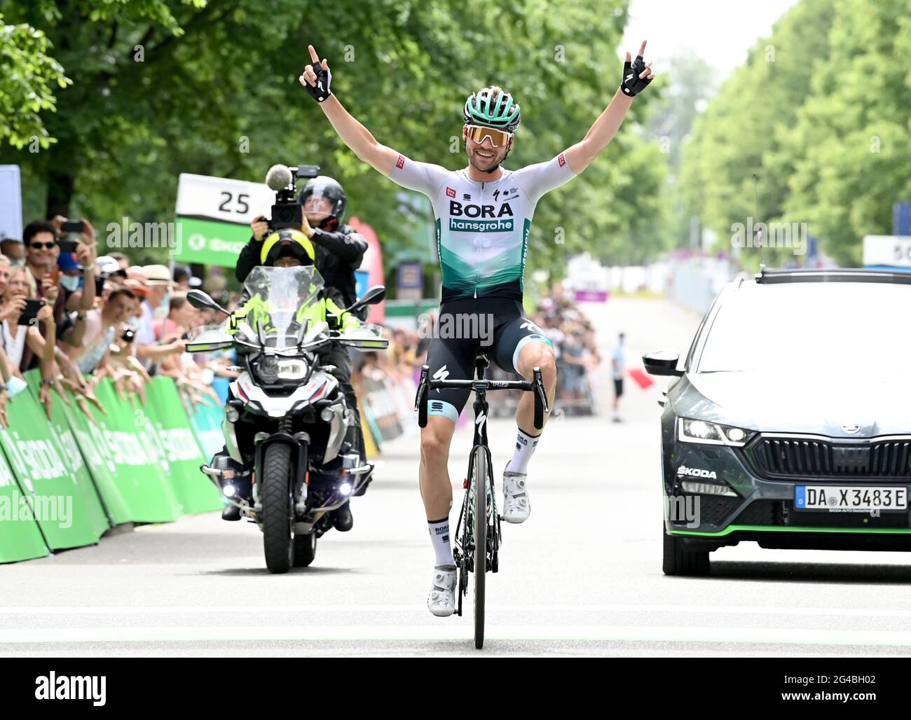 Stuttgart, Germany. 20th June, 2021. Cycling: German Championship, road ...