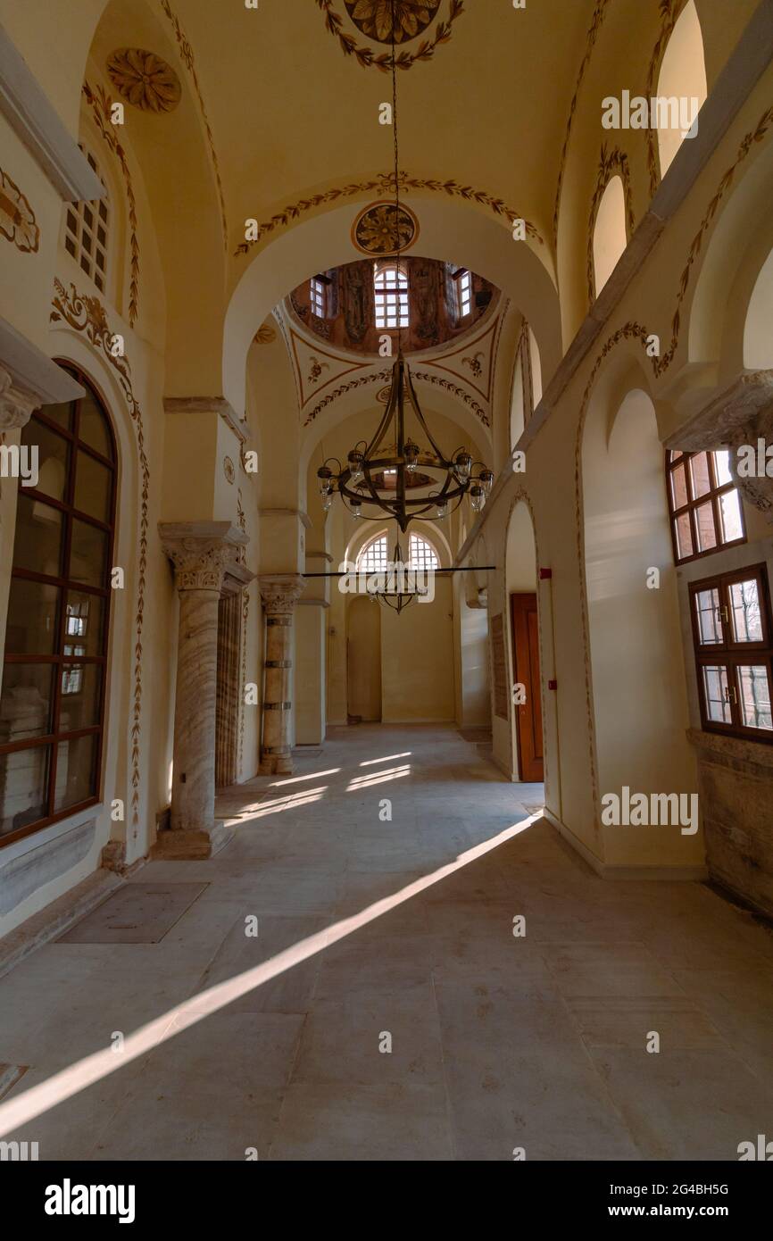 Istanbul turkey - 2.22.2021: Molla Gurani Mosque in Istanbul. Former ...