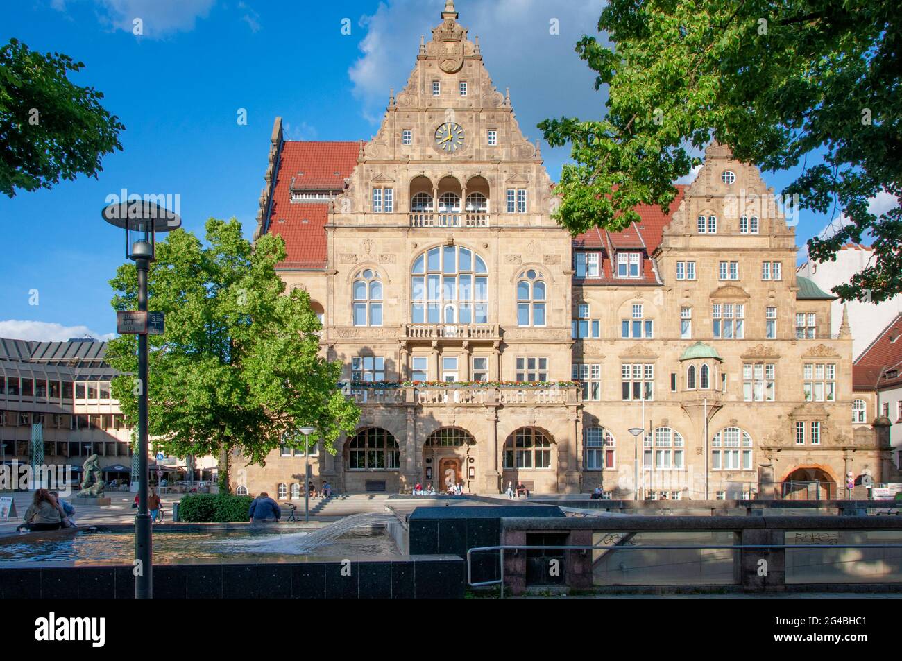 Bielefeld germany city building architecture hi-res stock photography ...