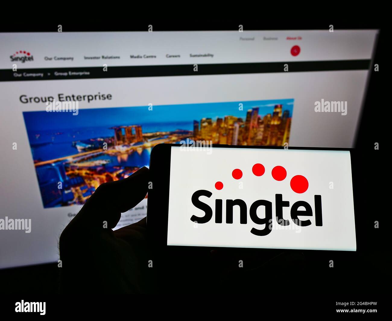 Singtel hi-res stock photography and images - Alamy