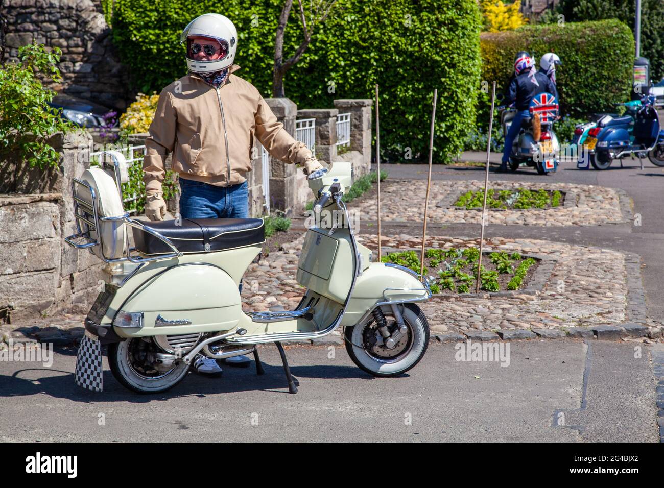 Motor scooter club hi-res stock photography and images - Alamy