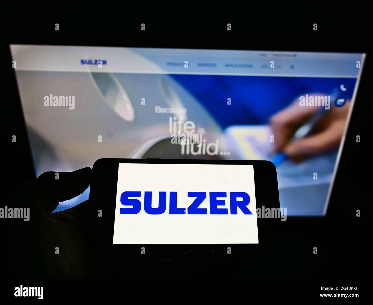 Sulzer pumps hi-res stock photography and images - Alamy