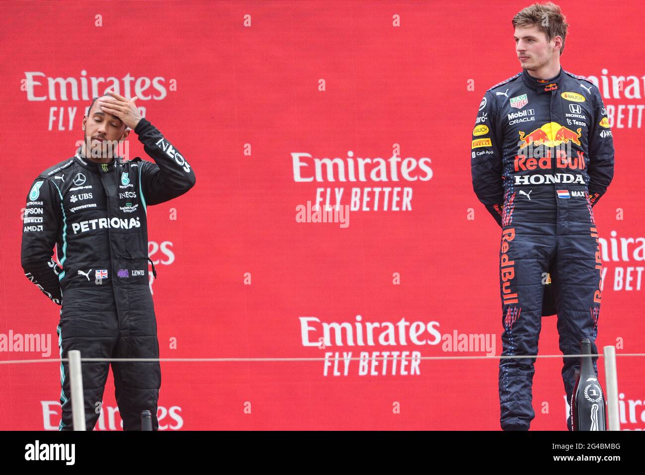 Le podium max verstappen hi-res stock photography and images - Alamy