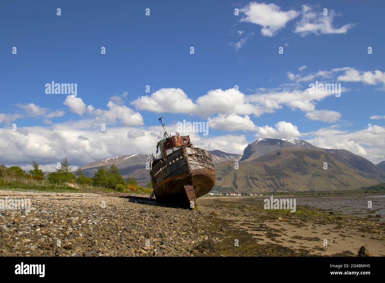 Corpach wreck hi-res stock photography and images - Alamy