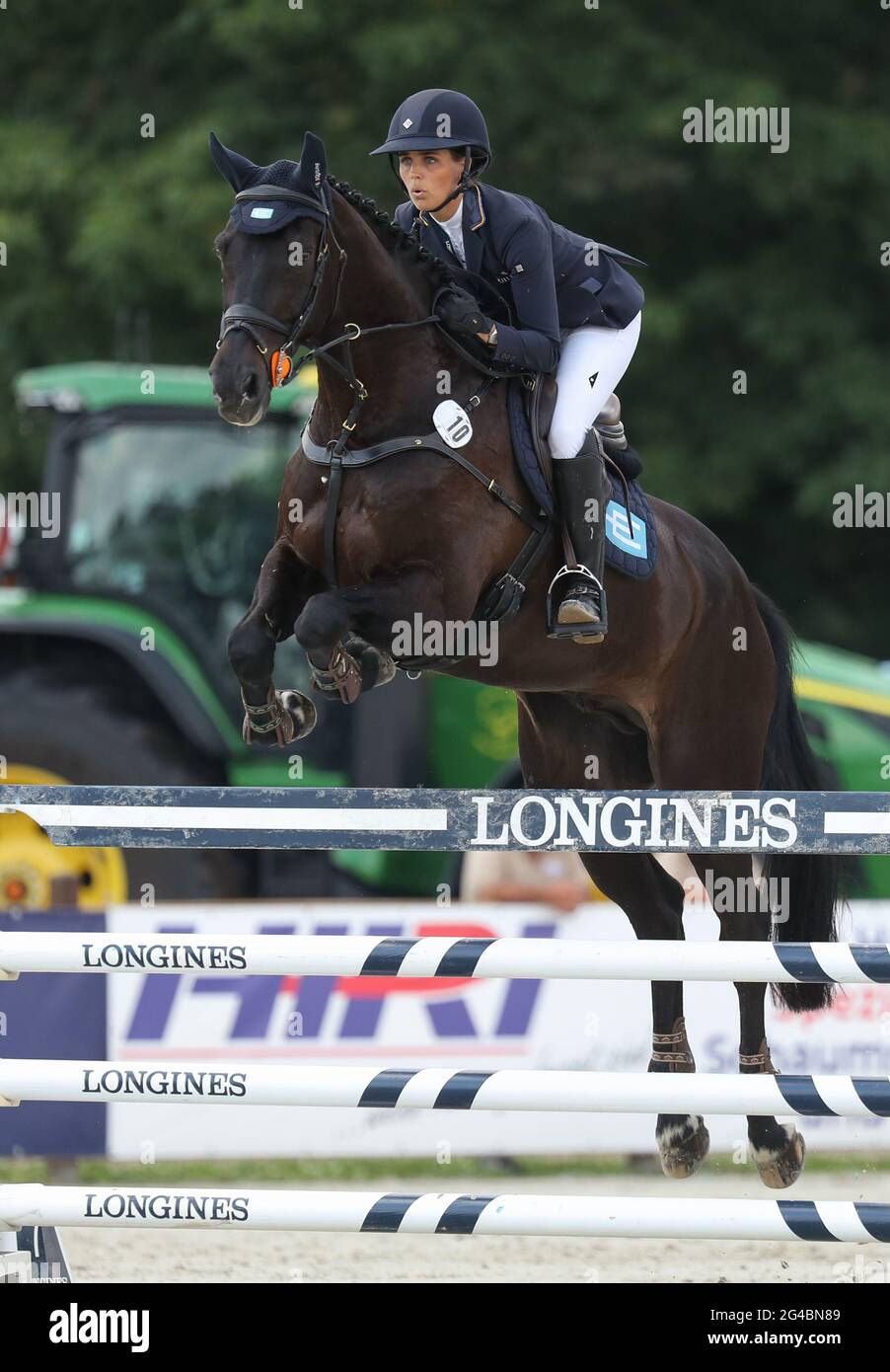 20 June 2021, Lower Saxony, Luhmühlen: Equestrian sport: German ...