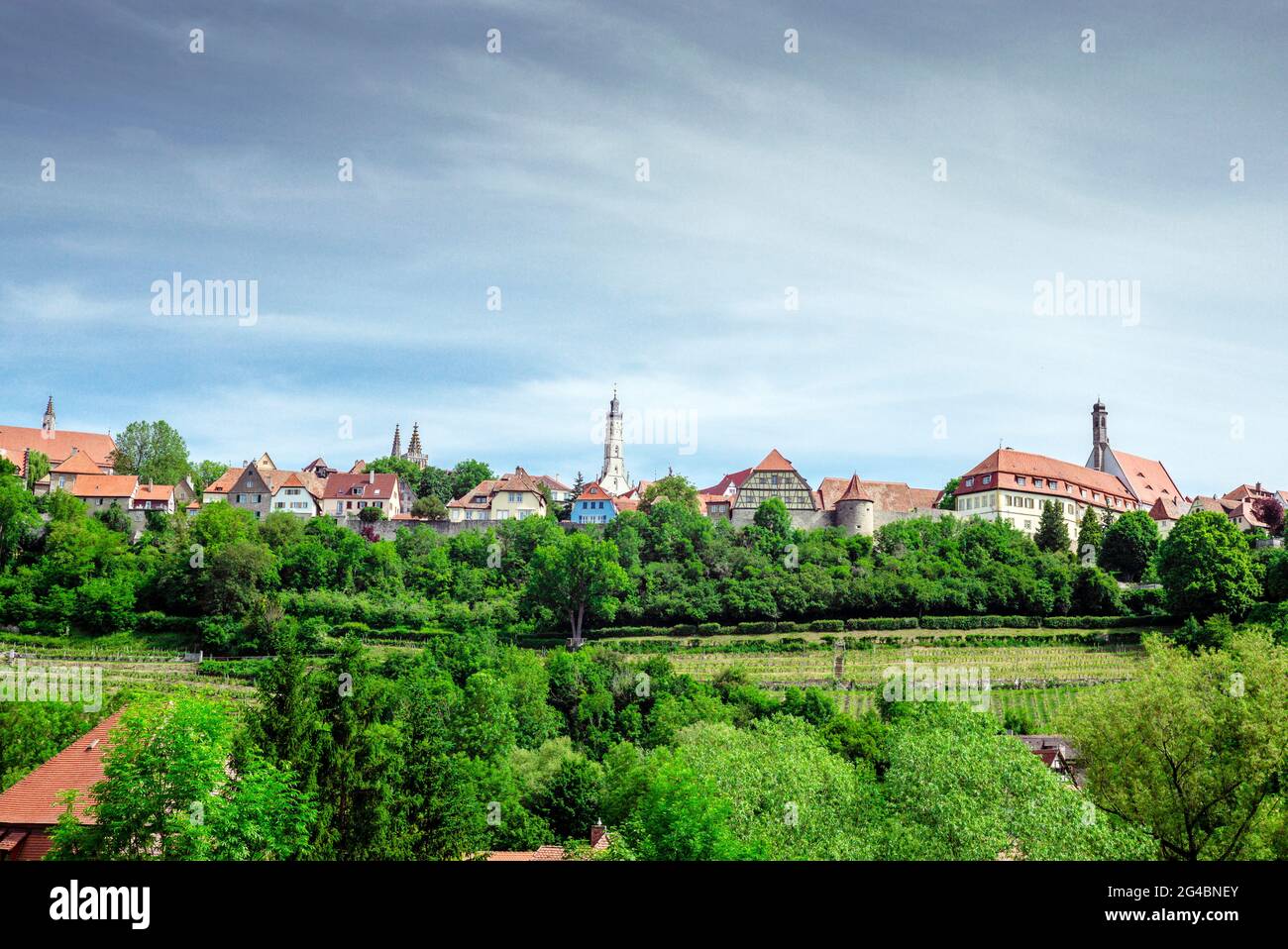 Tauber valley forest hi-res stock photography and images - Alamy